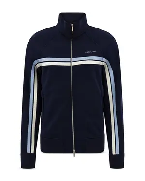 FERRAGAMO Double Face Jersey Track Jacket