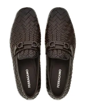 FERRAGAMO Leather Loafers