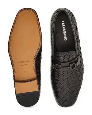 FERRAGAMO Leather Loafers