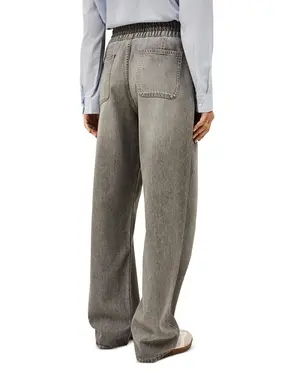 Ba&sh Yima Wide Leg Jeans - Grey