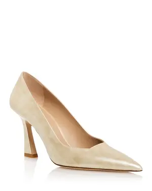 STUART WEITZMAN Vinnie 85 Pumps - Linen