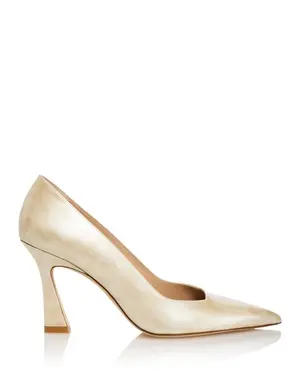 STUART WEITZMAN Vinnie 85 Pumps - Linen