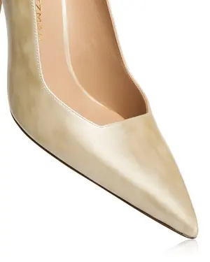 STUART WEITZMAN Vinnie 85 Pumps - Linen