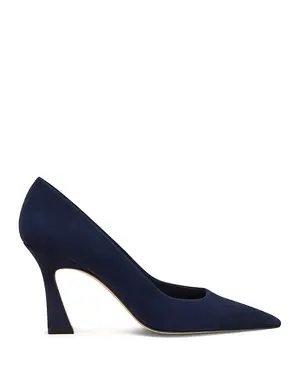 STUART WEITZMAN Vinnie 85 Pumps Nice Blue