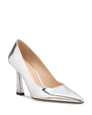 STUART WEITZMAN Vinnie 85 Pumps - Silver