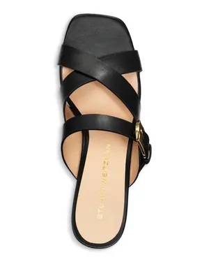 STUART WEITZMAN Sai 50 Sandals - Black