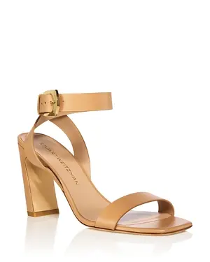 STUART WEITZMAN Sai 85 Sandals - Adobe