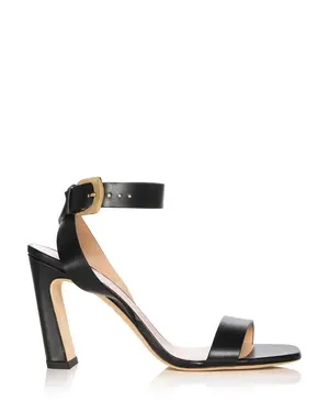 STUART WEITZMAN Sai 85 Sandals - Black