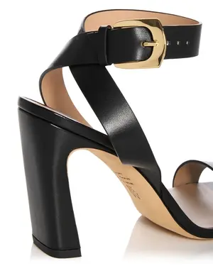 STUART WEITZMAN Sai 85 Sandals - Black