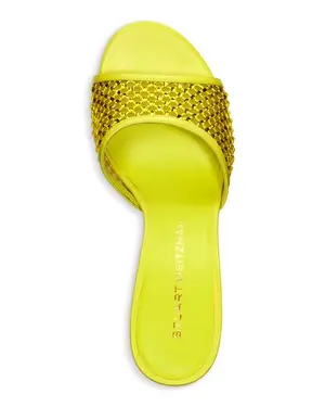 STUART WEITZMAN Bareitall Shine 85 Slides