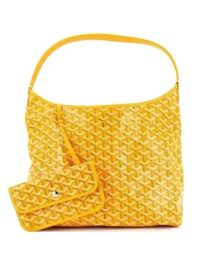 Goyard Boheme Hobo Coated Canvas - Yellow
