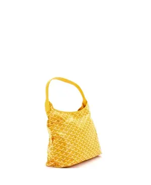 Goyard Boheme Hobo Coated Canvas - Yellow