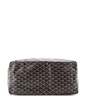 Goyard Gm Saint Louis Tote Coated Canvas - Black