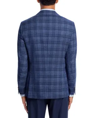 BOSS Hutson Plaid Slim Fit Sport Coat