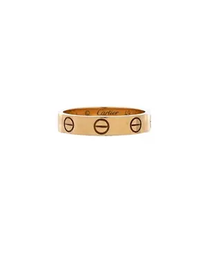 CARTIER Love Wedding Band Ring 18k - Gold