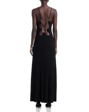 Ramy Brook Chrissy Cutout Gown