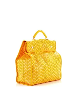 GOYARD Saint Leger Briefcase Backpack Coated Canvas