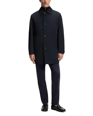 BOSS P-jared Point Collar Jacket - Dark Blue
