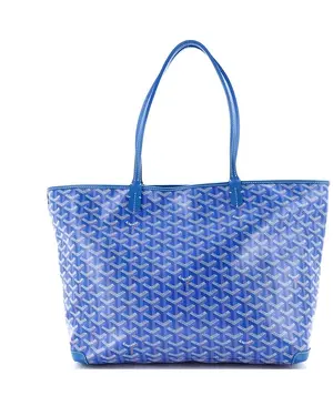 GOYARD Mm Artois Tote Coated Canvas - Blue
