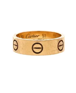 CARTIER Love Band Ring 18k - Gold