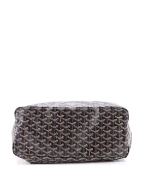 Goyard Pm Saint Louis Coated Canvas Tote - Brown