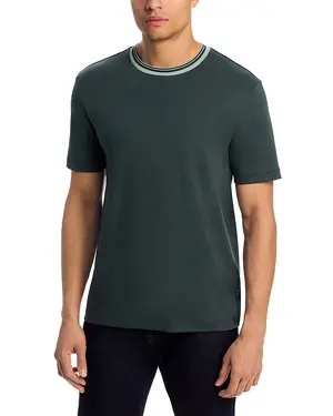 BOSS Thompson Cotton Tee - Open Green