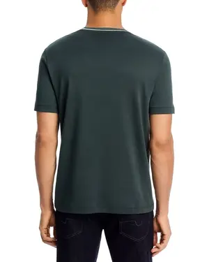 BOSS Thompson Cotton Tee - Open Green