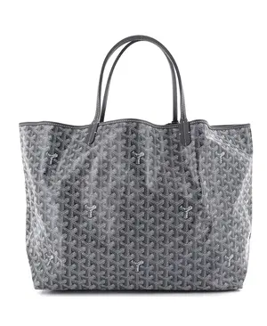 Goyard Gm Saint Louis Tote Coated Canvas - Gray