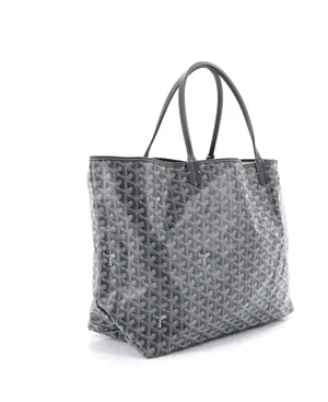 Goyard Gm Saint Louis Tote Coated Canvas - Gray