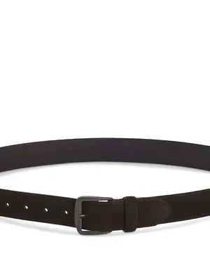 BOSS Syhr Leather Belt - Dark Brown
