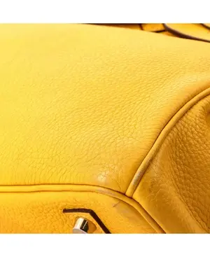 Hermès Birkin 35 Handbag Togo With Gold Hardware - Soleil