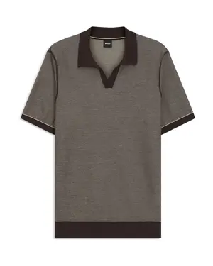 BOSS H Narcisco Polo Shirt - Dark Brown