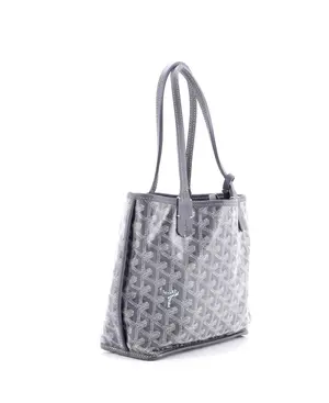 Goyard Anjou Reversible Tote Coated Canvas - Gray