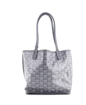 Goyard Anjou Reversible Tote Coated Canvas - Gray