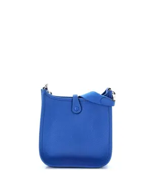 Hermès Tpm Evelyne Bag Gen Iii Maurice - Blue