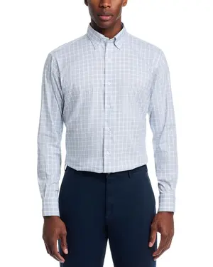 Peter Millar Rommel Performance Twill Sport Shirt - Cloudy Blue