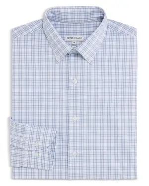 Peter Millar Rommel Performance Twill Sport Shirt - Cloudy Blue