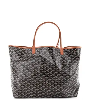 Goyard Gm Saint Louis Tote Coated Canvas - Brown