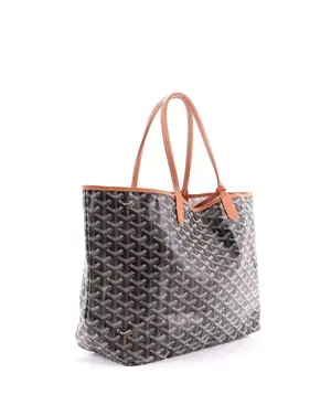 Goyard Pm Saint Louis Tote Coated Canvas - Brown