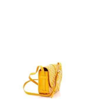 Goyard Pm Belvedere Ii Messenger Bag Coated Canvas - Yellow