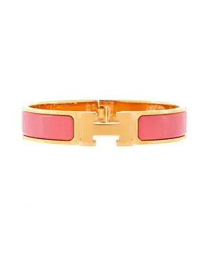 HERMES Narrow Clic H Bracelet - Enamel