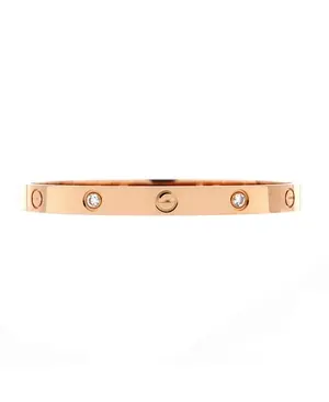 CARTIER Love 4 Diamond Bracelet - Pink