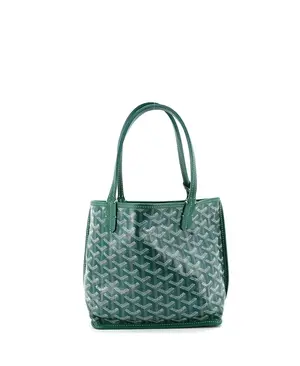 Goyard Anjou Reversible Tote Coated Canvas - Green