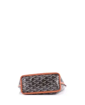 Goyard Anjou Reversible Tote Coated Canvas - Brown