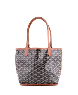 Goyard Anjou Reversible Tote Coated Canvas - Brown