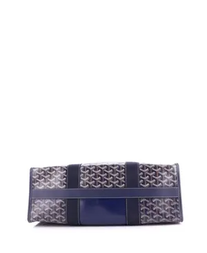 Goyard Mm Villette Tote Printed Coated Canvas - Blue