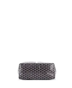 Goyard Saint Louis Pm Tote Printed Coated Canvas - Blue