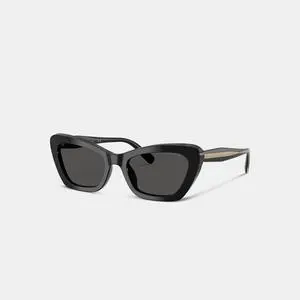 COACH Wire Cat Eye Sunglasses - Black