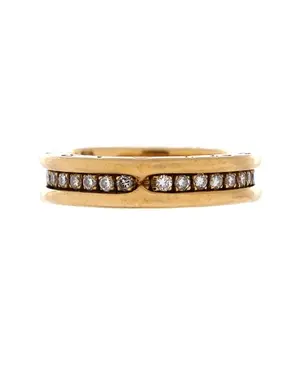 BVLGARI B.zero1 One Band Ring - Gold