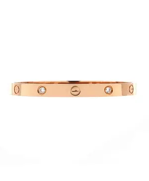 CARTIER Love 4 Diamond Bracelet - Pink
